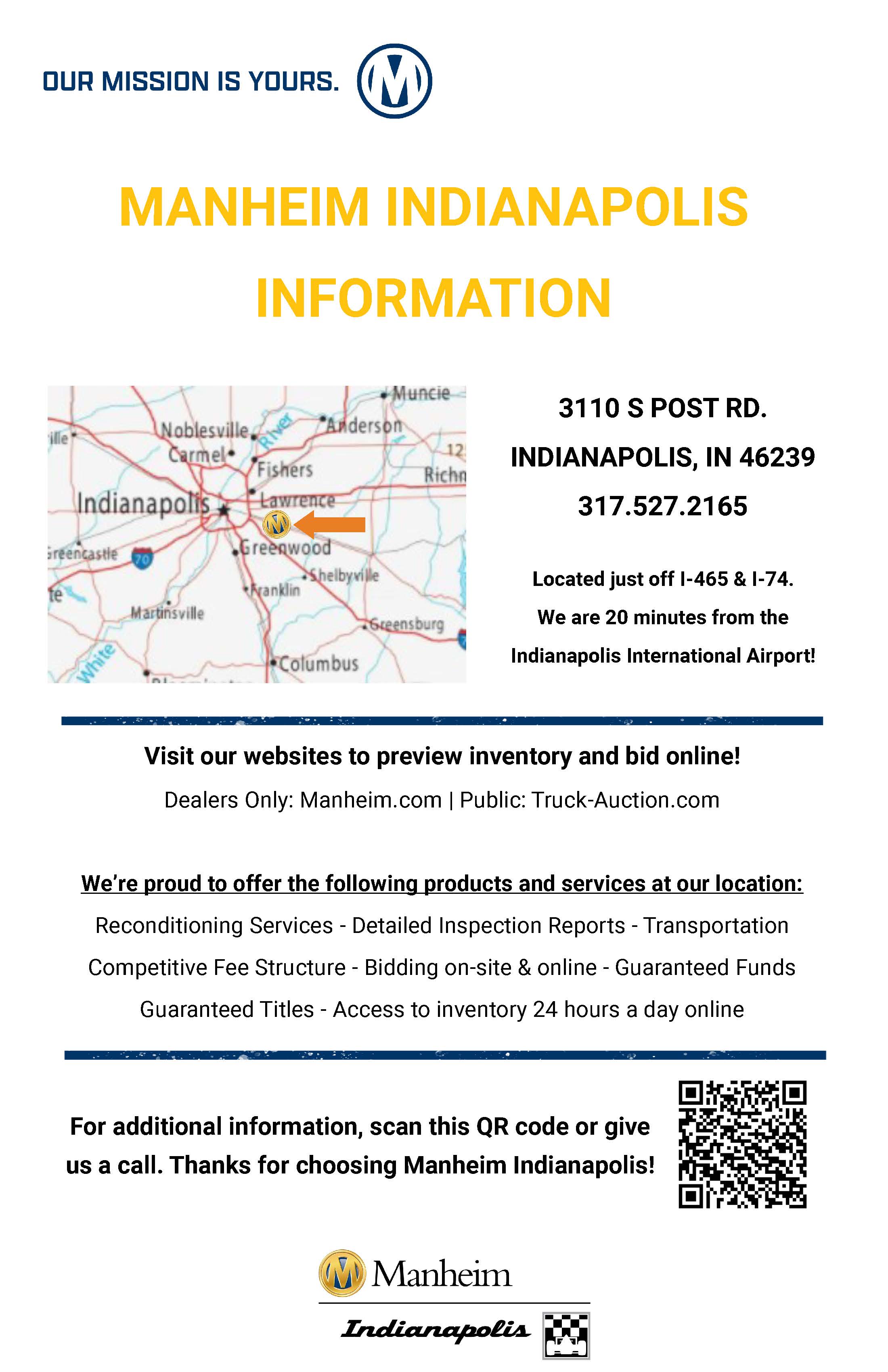 2023 Truck Sale Calendar from Manheim Indianapolis